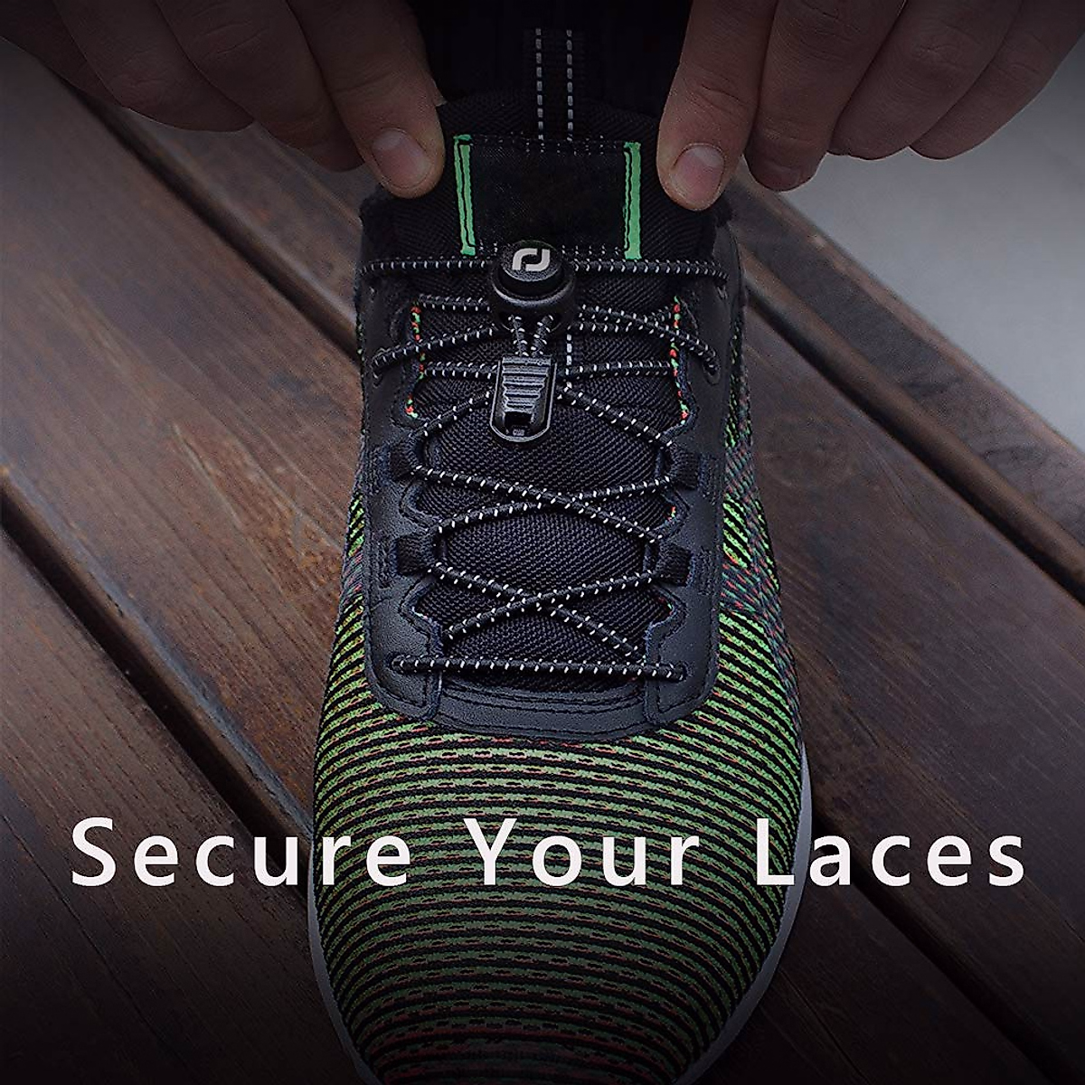 RJ-Sport 12 PCS Premium Nylon Shoe Lace End Clips, Zipper Pull Tabs