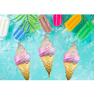 4pcs Ice Cream Balloon for Wedding Birthday Babyshower Theme Party Decoration 37Inch