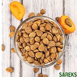Bitter Apricot Kernels Organic Raw (10oz),0 USDA Organic Certified Seeds, NON-GMO, Product of Turkey, Gluten Free, Resealable Bag