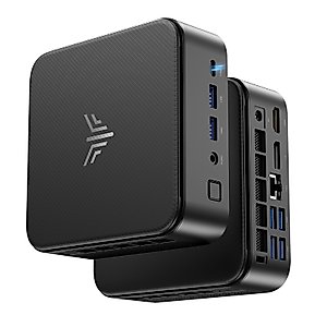 KAMRUI Mini PC, Mini Computer Intel 11th Gen N5105(up to 2.9GHz), 12GB RAM/256GB M.2 SSD, 4K UHD, 2.5 inch SSD(up to 2TB), 2.4G/5.0G WiFi, Business, Home, Office, Recreation
