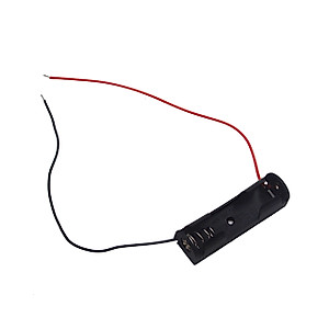 LAMPVPATH (Pack of 8) Battery Holder Bundle 2Pcs 1 X 1.5V Single AA Battery Holder, 2Pcs 2 X 1.5V AA Battery Holder, 2Pcs 1 X 1.5V AAA Battery Holder, 2Pcs 2 AAA Battery Holder with Leads