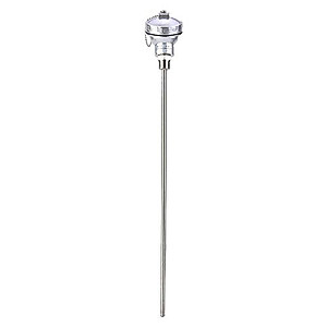 1/2" NPT Thread Thermocouple Terminal Head RTD PT100 Stainless Steel Temperature Sensor Probe (400mm)