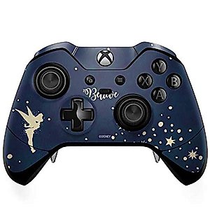 Skinit Decal Gaming Skin Compatible with Xbox One Elite Controller - Officially Licensed Disney Tinker Bell Believe Design