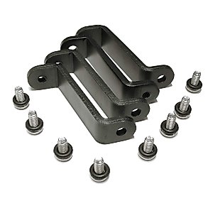 XSPC Radiator Standoff Bracket Set (6-32 UNC), Black