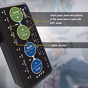 AITONE Multi Effects Guitar Headphone Amp with Tuner Classic Preamp IR Cabinets Presets Rechargeable Mini Pocket Bluetooth Practice Guitar Amplifier with USB Recording (H8)