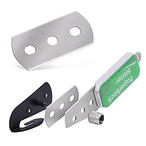 Gomake Replacement Blades for Bodyguard Vinyl Backing Cutter Knife, Stainless Steel, Pack of 50