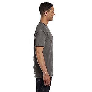 Comfort Colors Chouinard 6030 Adult Heavyweight Pocket Tee Pepper PgmDye Large