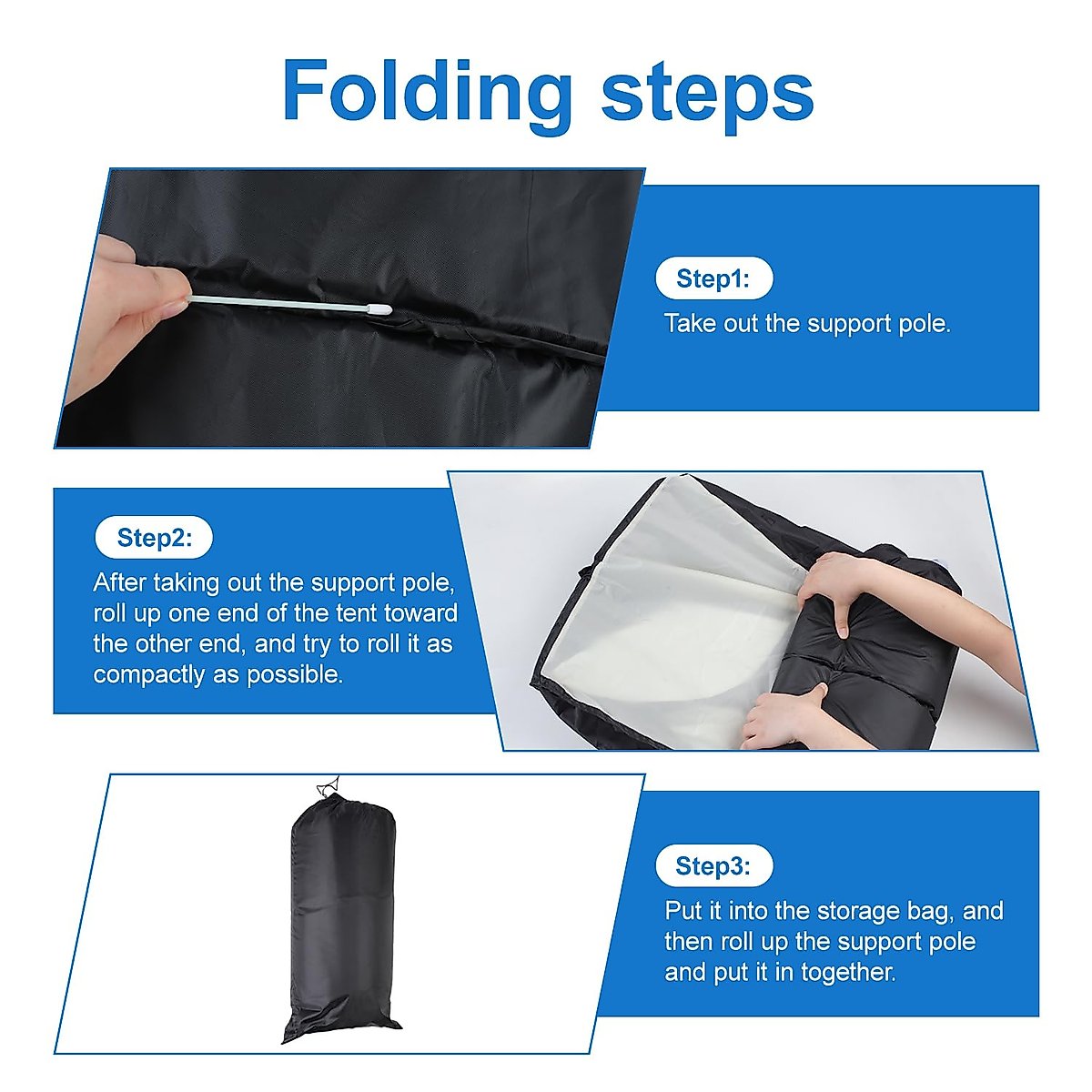 Indoor Blackout Noise Reduction Tent for Restful Sleep Portable Solution for Light Blocking and Noise Reduction Earplugs and Earmuffs Alternatives Sleep Improvement