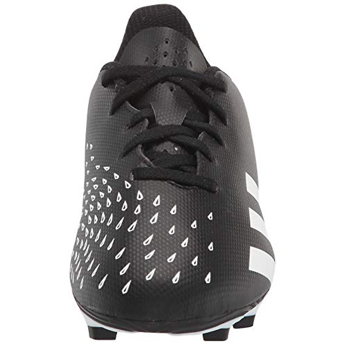 adidas Firm Ground Predator Freak .4 Soccer Shoe (boys) Black/White/Black 6 Big Kid