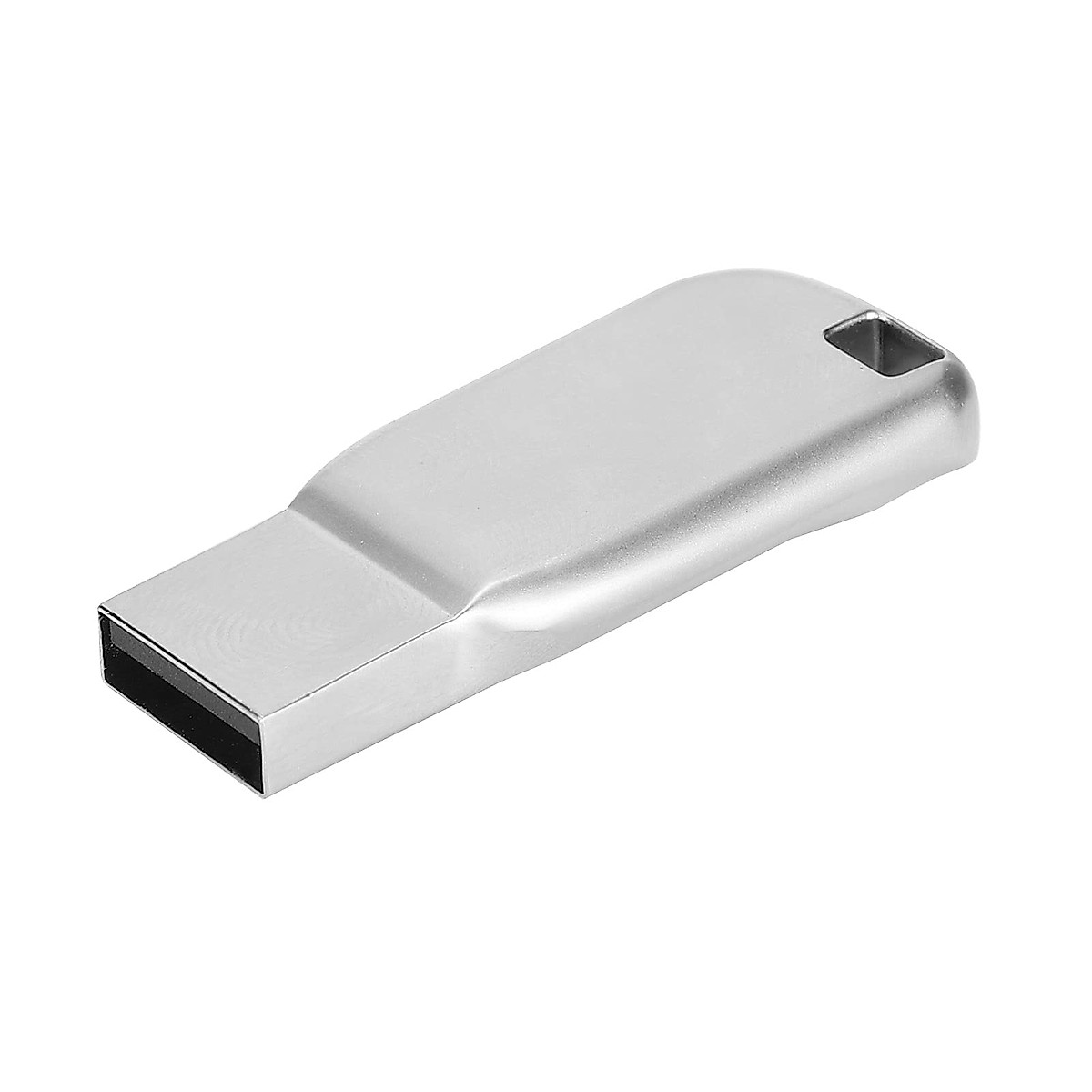 Lazmin112 Flash Drive,Metal Portable Uncovered 2.0 USB Thumb Memory Stick,Pen Drive, for Information Storage Data Transmission, 1/2/4/8/16/32/64/128 GB（Optional）(16g)