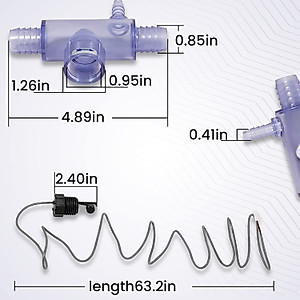 2560-040 Flow Switch Replacement Part Kit for Sundance Spas and Jacuzzi Hot Tub, Complete Assembly Flow Switch Replaces