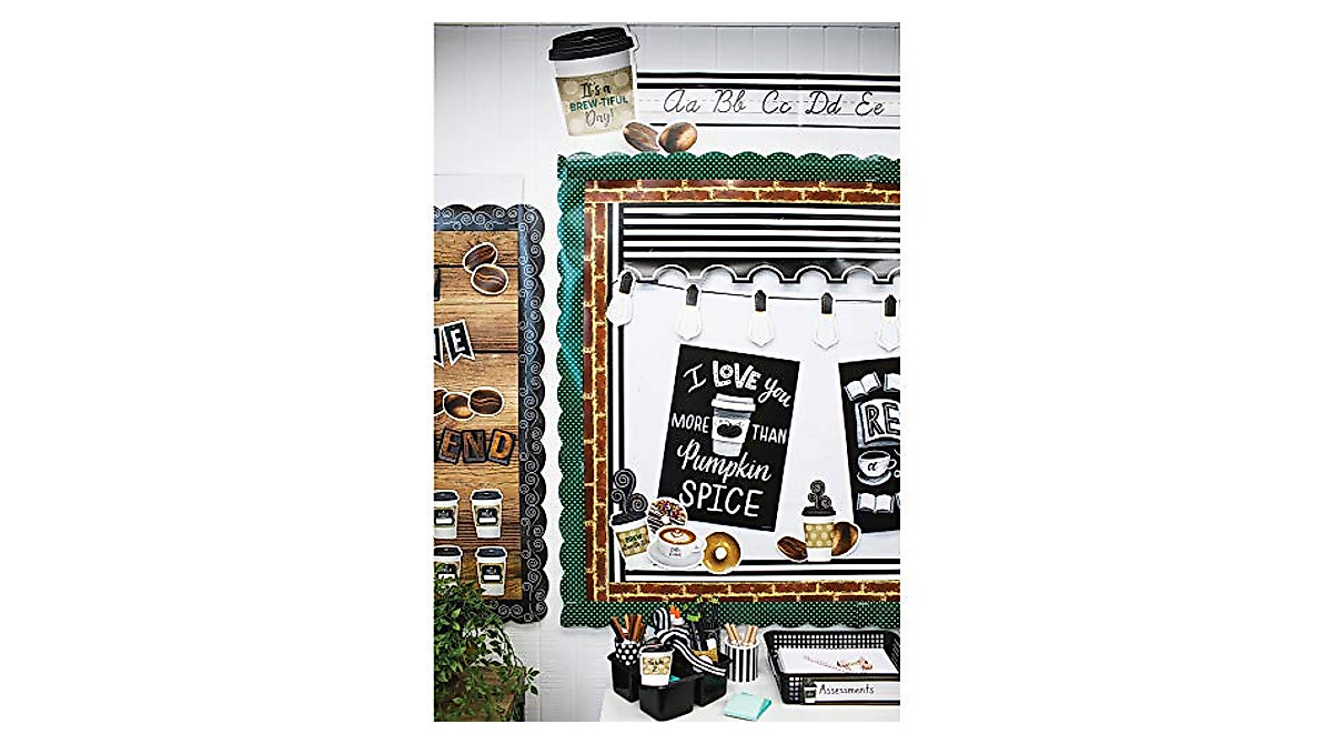 Vintage Light Bulb Bulletin Board Cutouts for Classrooms