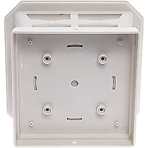 2 Pack Solar Power Garden Sun Light 5"x5" Post Cap Light (Off White)