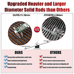 Grill Replacement Parts for Charbroil Grill Grates 463242516 463242515 G466-0025-W1A 463367016 463243016 463246018 466242515 463342620 463346017 G474-0017-W1 463367516 606680 Tru-Infrared Grates