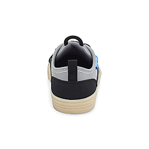OshKosh B'Gosh Boy's Zenn Slip-On Sneaker, Black/Multi, 6 Toddler