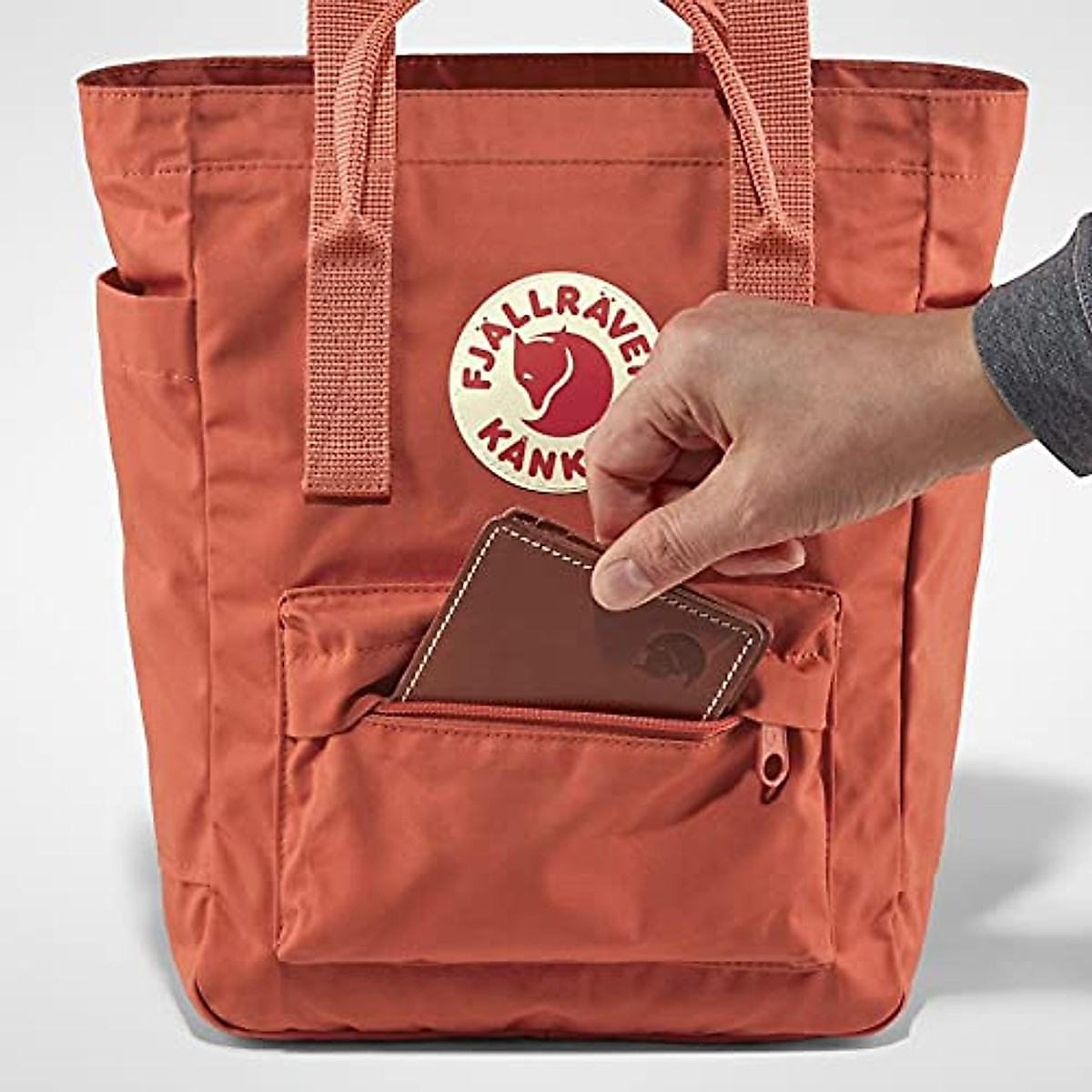 Fjallraven F23711334 Kanken Totepack Mini True Red, 30 cm x 25 cm x 13 cm