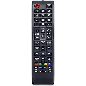 Universal Remote Control for Samsung Smart TV All Models LCD LED 3D HDTV Smart TV AA59 and BN59 Series BN59-01199F AA59-00786A BN59-01175N BN59-01301A