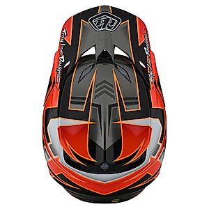 Troy Lee Designs SE5 Composite Adult Motocross Dirt Bike Helmet W/MIPS, Graph Red/Black, Large