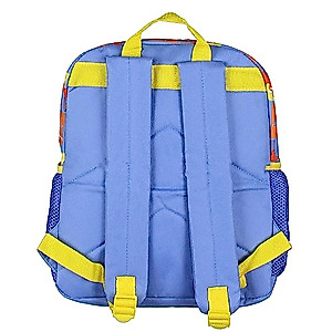 AI ACCESSORY INNOVATIONS Blippi Backpack Wow! A Dinosaur 14" Kids School Travel Backpack Bag For Toys w/Raised Character Designs