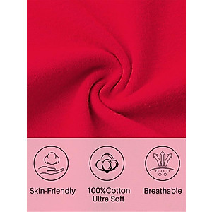 BesserBay Valentine's Day Baby Heart Bodysuit Infant Mommy Is My Valentine Red 100% Cotton Onesie 3-6 Months