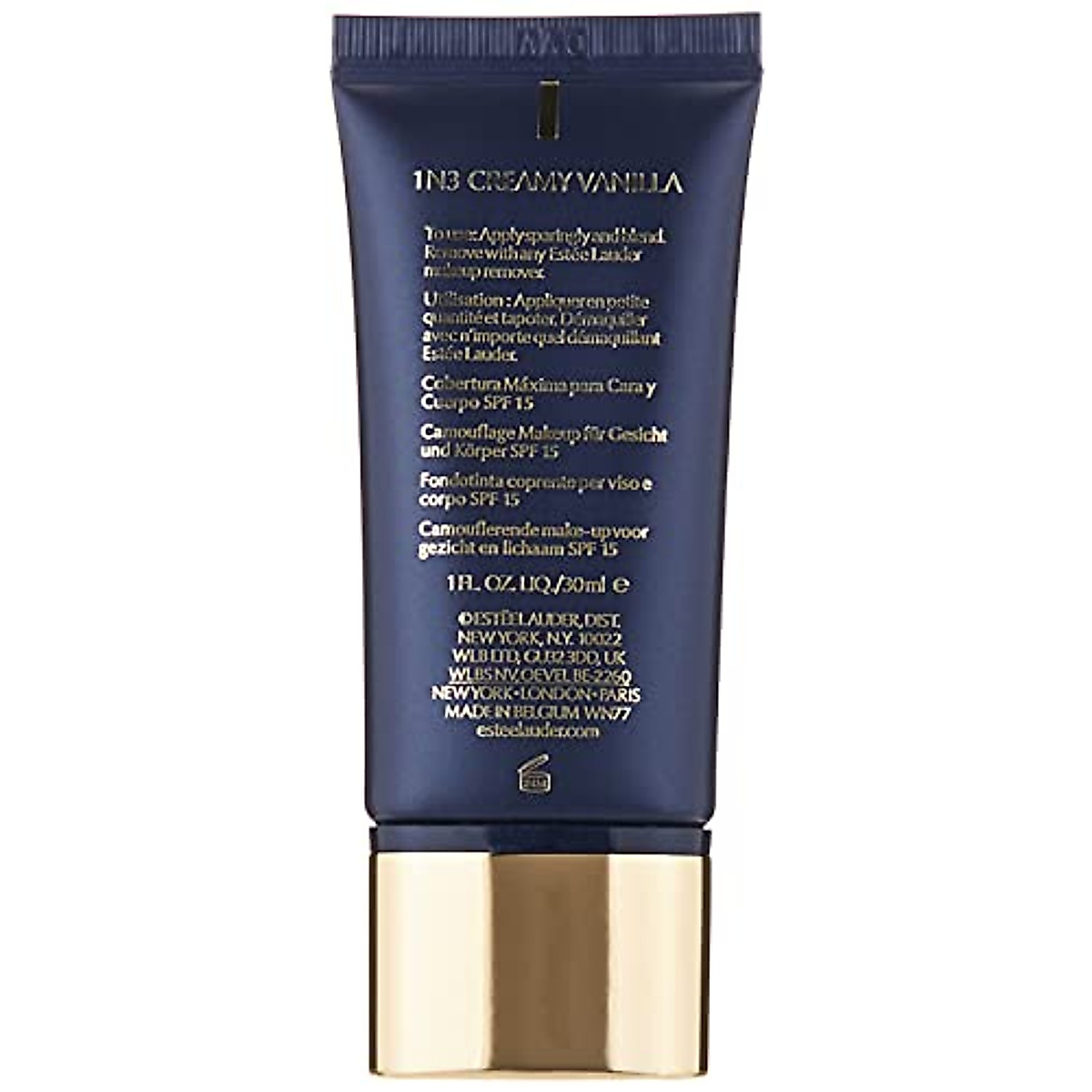 Estee Lauder Double Wear Maximum Cover Camouflage Makeup SPF 5 Foundation, No. 1n3 Creamy Vanilla, 1 Oz