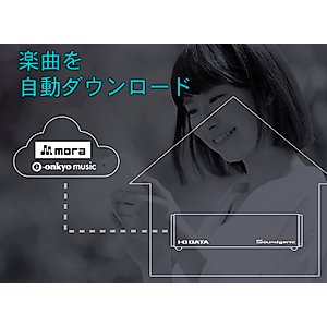 I-O Data Network Audio Server 2TB / USB-DAC/hi-res/CD Ripping corresponding Soundgenic HDL-RA2HF / E