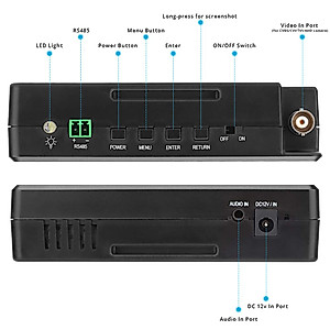 WSDCAM CCTV Tester with Wire Tracker, 4 Inch Portable Wrist IP Camera Tester CCTV Tester 4K H.265 IP CVBS CVI TVI AHD Analog Camera Tester with POE/IP Discovery/Camera Test Report