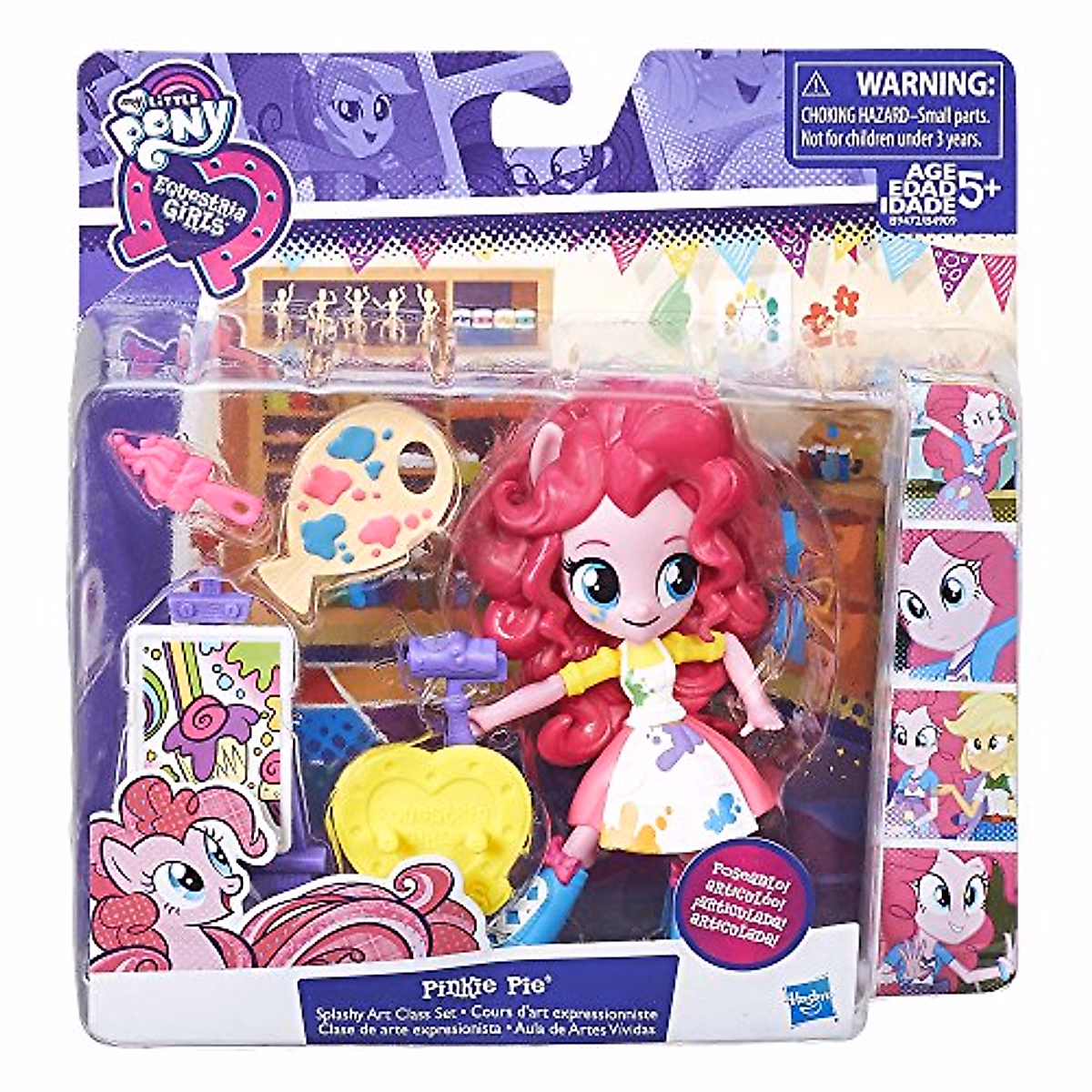 My Little Pony Equestria Girls Minis Pinkie Pie Splashy Art Class Set
