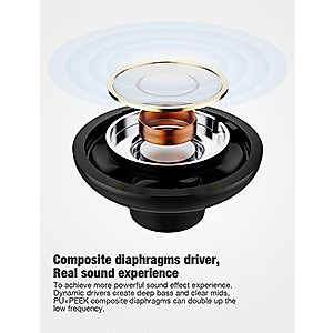 Otium Bluetooth Earbuds Wireless Headphones Bluetooth Headphones, Sports Earbuds, IPX7 Waterproof Stereo Earphones for Gym Running 15 Hours Playtime Sound Isolation Headsets