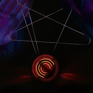 YOSTAR D5 Light Up Yoyo Professional with Led Light, Responsive Yoyo for Kids Beginner, Looping Yoyo for 2A Yo-yo Tricks with Extra 4 Battery + 5 yoyo Strings + Yo yo Sack+ Gloves (Green)