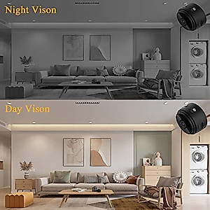 Chihod Hidden Camera Mini Spy Camera: Security Cameras Indoor Outdoor - HD 1080P Portable Camera - WiFi Wireless Camera with Night Vision - Motion Detection - Nanny Cams Home & Office