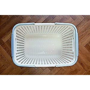 Like-It SCB-5 White Organizer, 12.20" x 18.70" x 15.47"h