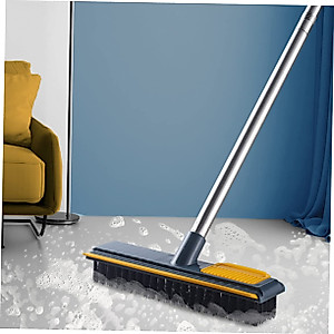 SOLUSTRE Squeegee Brush Broom Carpet Tiles Brooms Tile Brush Carpet Rake Pet Hair Remover Grout Push Broom Floor Dog Hair Remover Abs Household Cleaning Ball
