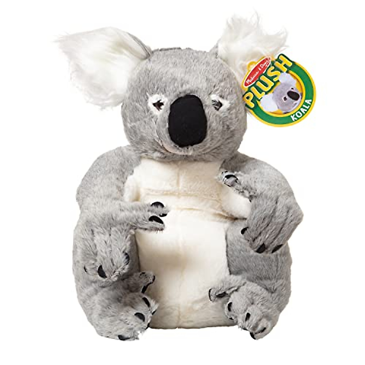 Melissa & Doug Lifelike Plush Koala Stuffed Animal (13.5W x 14H x 12D in)