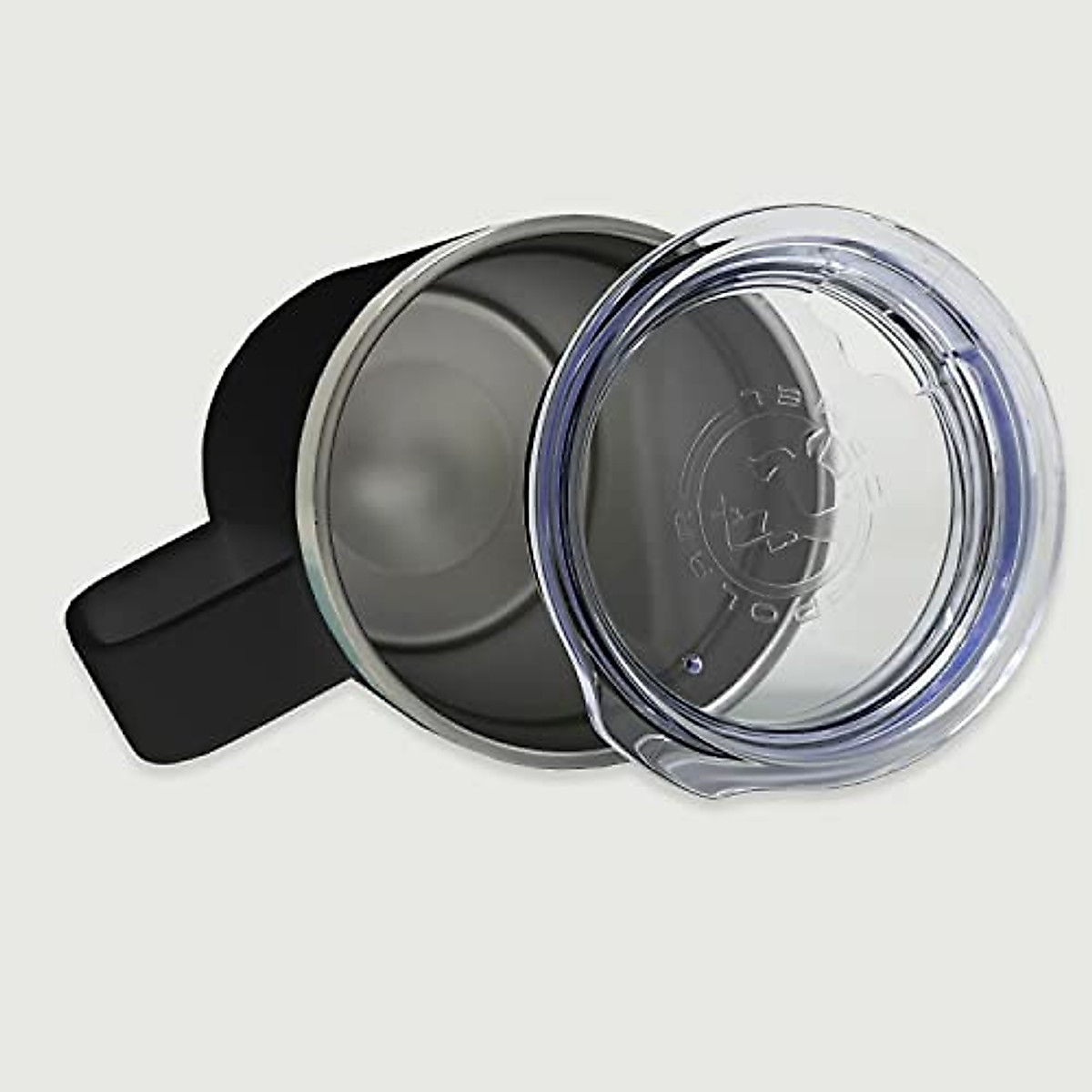 LaserGram 15oz Vacuum Insulated Coffee Mug, Flag of Guatemala, Personalized Engraving Included (Black)