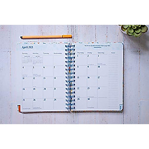 Posh: Deluxe Organizer 17-Month 2020-2021 Monthly/Weekly Planner Calendar: Garden Creatures