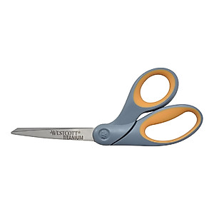Westcott Titanium Bonded Scissors, 8" Bent