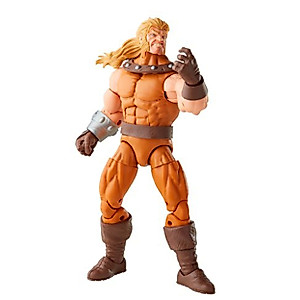Marvel Legends Series Sabretooth, 6-Inch Scale Action Figure Toy, Premium Design, 1 Figure, 3 Accessories, and 1 Build-A-Figure Part