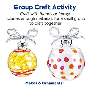 Creativity for Kids 1134000 Sparkling 3D Wonder Paint Kit - Make Your Own Holiday Ornaments (New Packaging) Multicolor