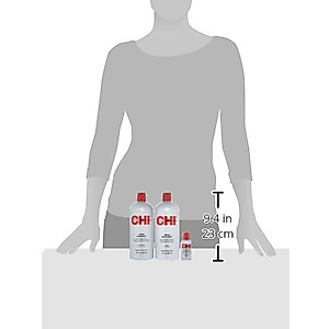 CHI Infra Shampoo 32oz , Infra Treatment 32oz & Silk Infusion 2oz Kit