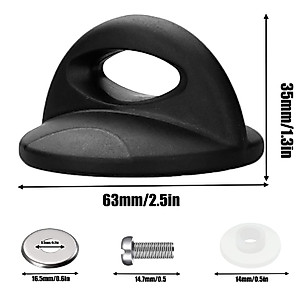 Universal Pot Lid Replacement Knob 2.5 Inches Heat Resistant Pan Lid Holding Handle Pot Lid Circular Handgrip Knob Compatible with Kitchen Cookware