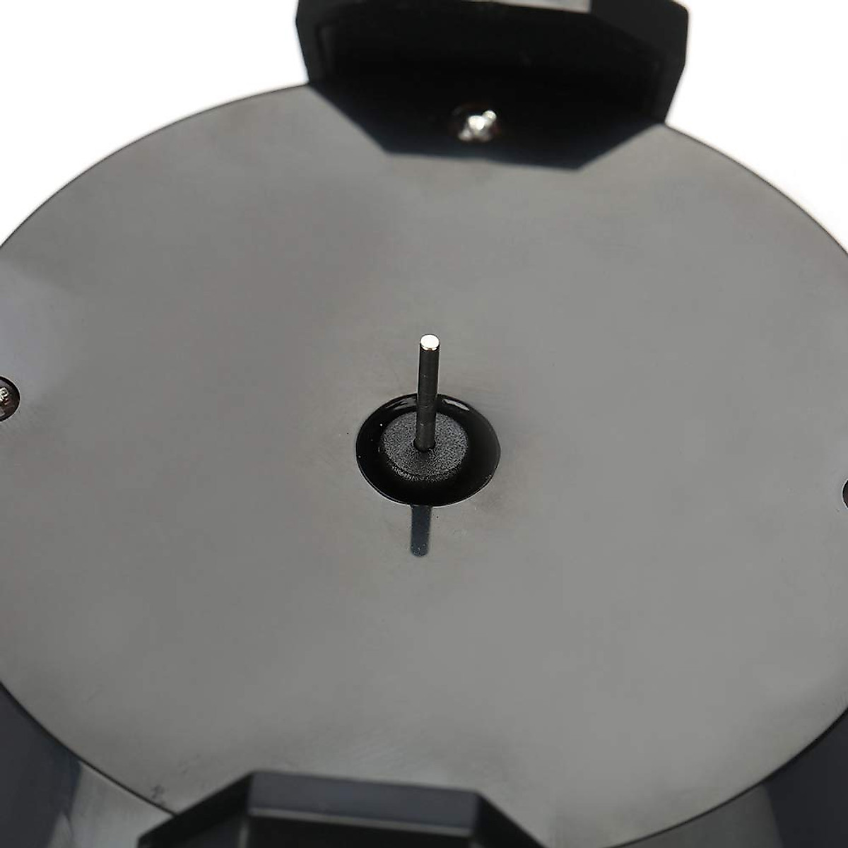 Jadpes Rotating Jewelry Display Stand, Solar 360 Degrees Rotating Turntable Display Stand with 4 LED Light Display Turntable for Display Jewelry Watch Collectibles Shop Display(#1)