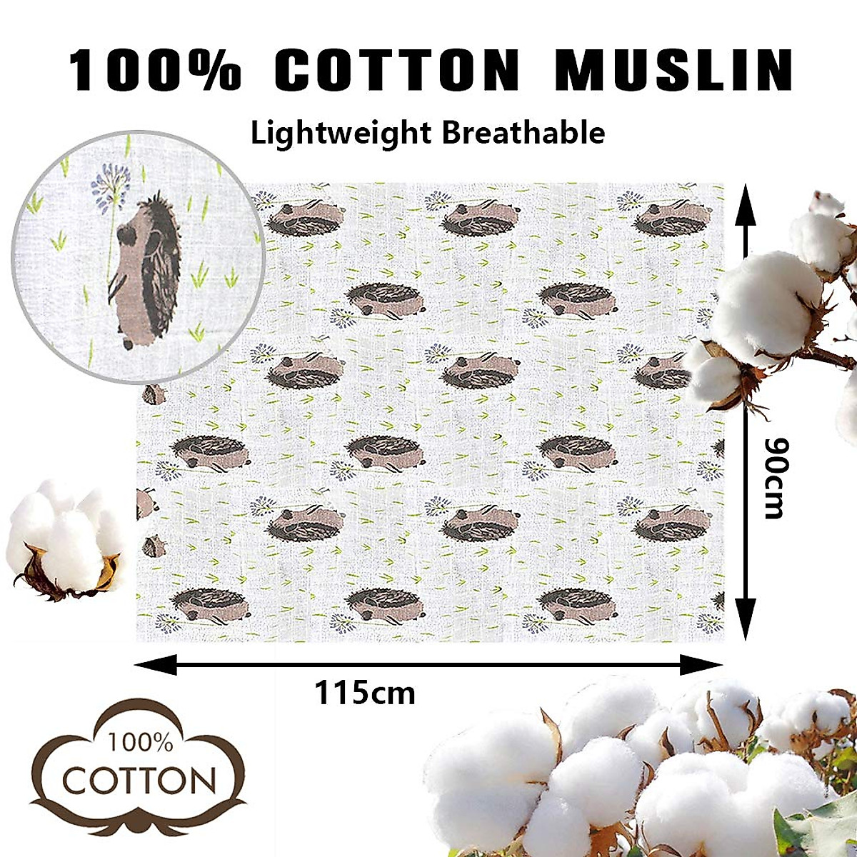 Soft Muslin Car Seat Canopy Muslin Gauze Car Seat Cover Baby Car Seat Covers to Protect from Bugs & Dust,Muslin Cotton Car Seat Canopy for Baby Shower Gifts for Newborn Infant Girls.#7881 (F)