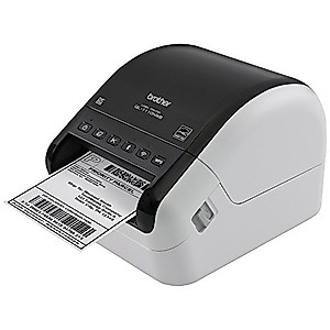 Brother QL-1110NWB Wide Format, Postage and Barcode Professional Thermal Label Printer with Wireless Connectivity (Renewed)