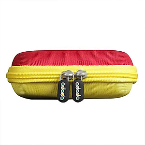 Adada Travel Case for Mattel UNO Card Game (Only Case) (Yellow+Red)