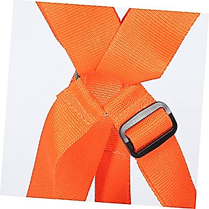 HANABASS 5pcs Nylon Shoulder Adjustable Cutter Double Grass Trimmer Trimmers Harness for Brushcutters Wacker Parts Garden Lawn Strap Padded Blower Mower Adjuestable Carrying Eater