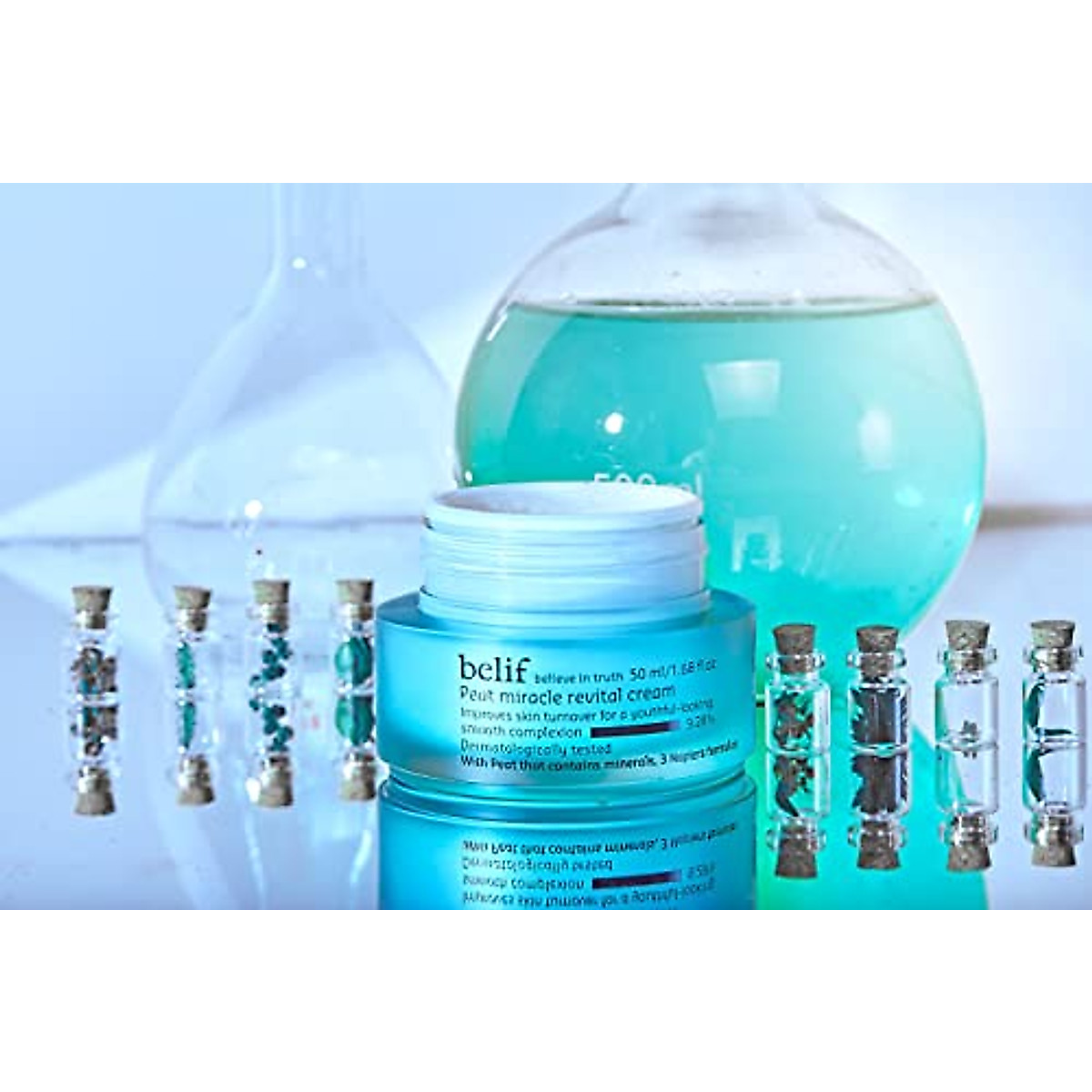 Belif Peat Miracle Revital Cream - Rich & Velvety Anti-Aging Face Moisturizer for Elasticity & Repair - 1.68 Fl Oz