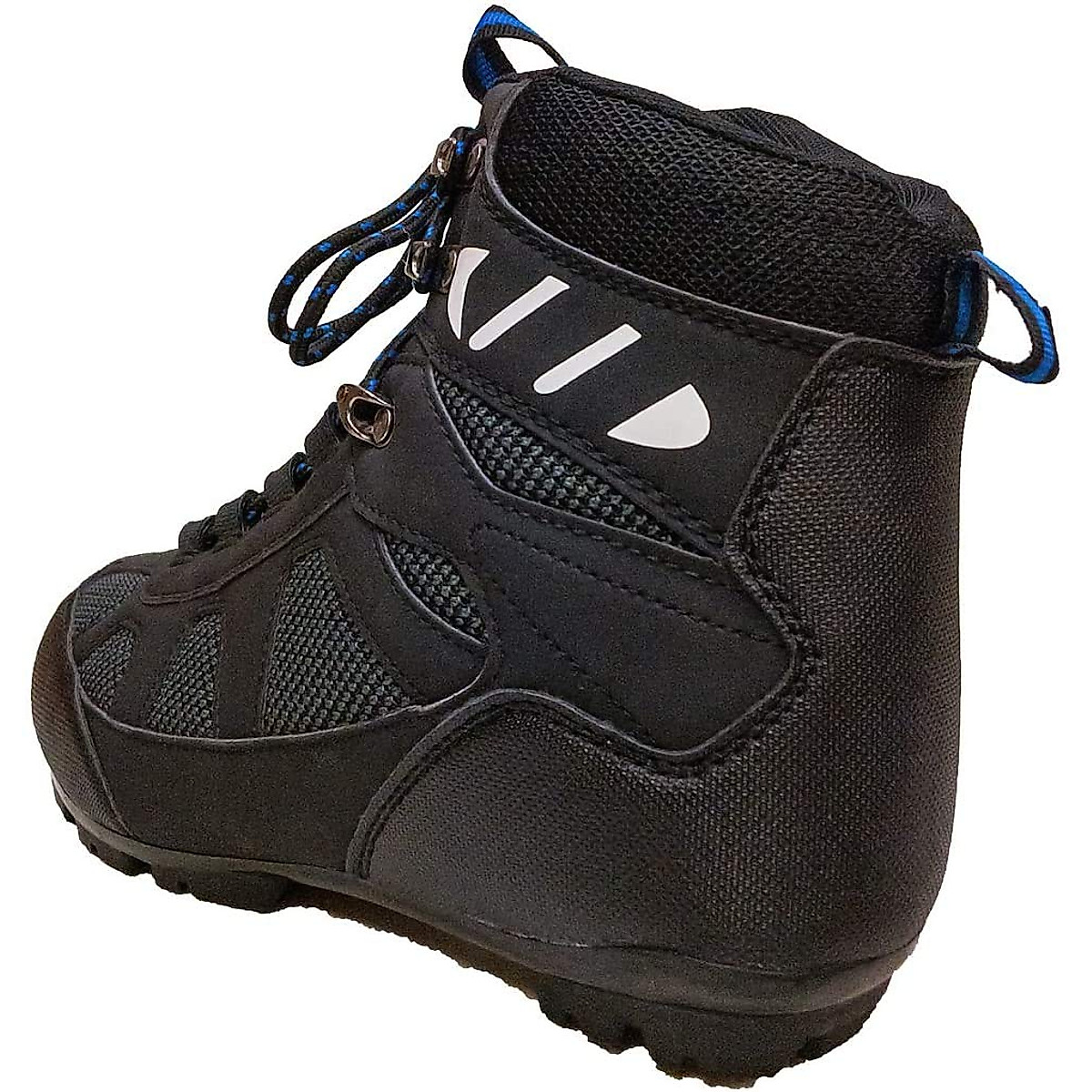 WHITEWOODS Unisex Adult 302 NNN Nordic Cross Country XC Touring Adventure Insulated Ski Boots, Black/Blue, 46