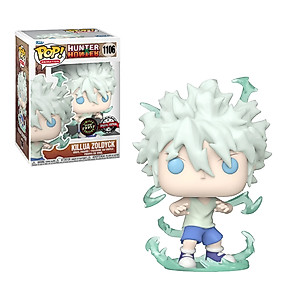 Funko Pop Hunter x Hunter Killua Zoldyck 'Godspeed' (GITD) Chase Figure (AAA Anime Exclusive)