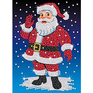 Sequin Art 1925 Santa Christmas Craft Kit from The Festive Fun Range